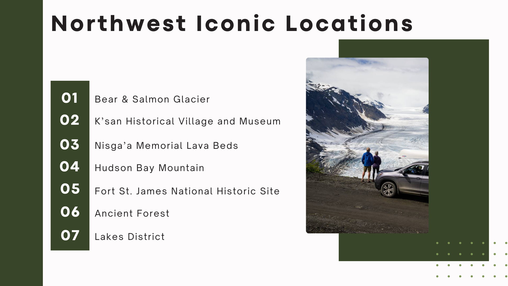 Iconic Destination Signage Program - Travel Northern BC
